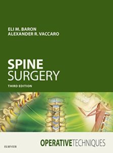 Operative Techniques: Spine Surgery by Alex Vaccaro ...