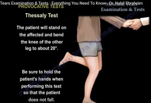 Meniscal Tear Examination and Tests — OrthopaedicPrinciples.com